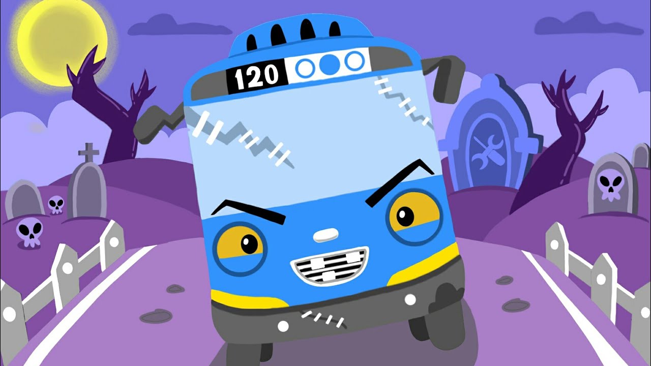 Zombie Tayo Halloween Tiki Taka l Tayo Terbaru 2022 l Tayo Bus Kecil ...