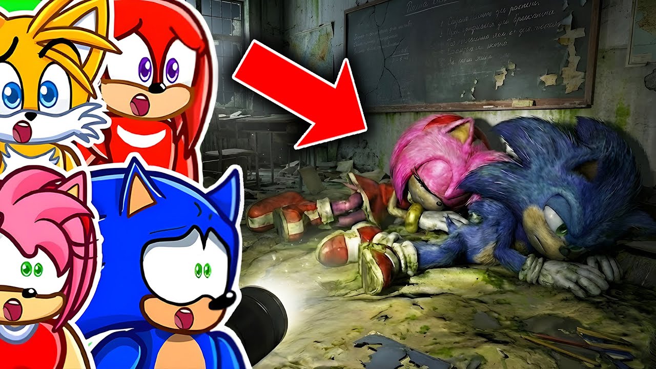 We Found ABANDONED Sonic and Amy SLEEPING in the CLASSROOM... - YouTube