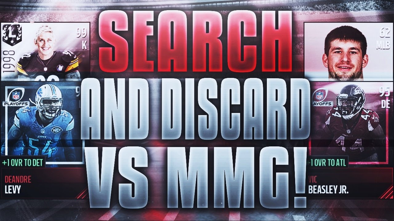 SEARCH AND DISCARD VS. MMG (Madden Mobile Gods) IS BACK! - YouTube