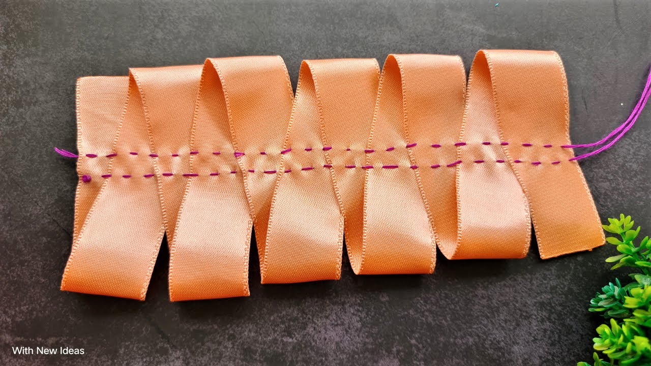 It's Really Beautiful🌹 Amazing Ribbon Flower Trick -Easy Making with ...