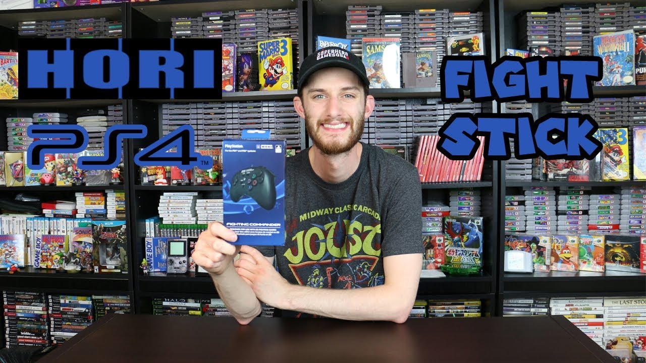 Hori Fighting Commander PS4 Controller Review - YouTube