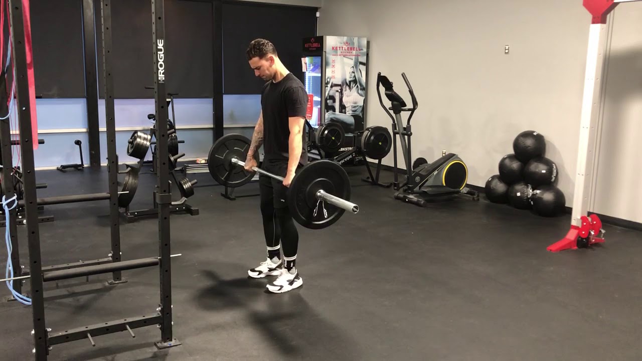 Exercise Demo: Hang High Pull - YouTube