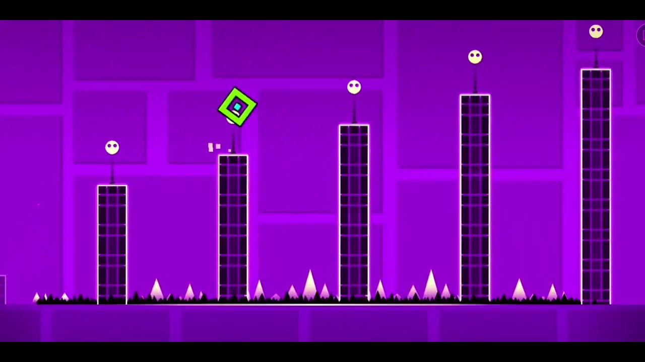 Geometry Dash Level 1 - Stereo Madness - YouTube