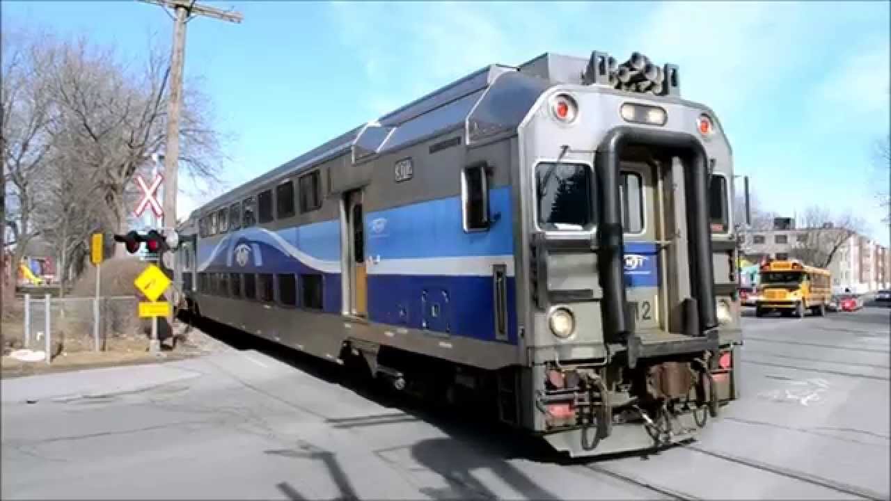 AMT COMMUTER TRAINS IN ACTION - YouTube