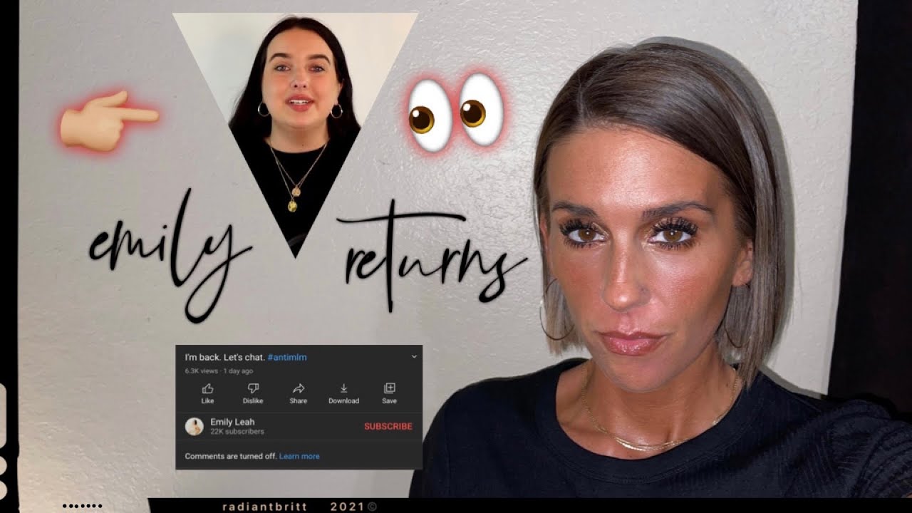EMILY LEAH IS RETURNING TO ANTI MLM CONTENT + I HAVE SOME THINGS TO SAY ...