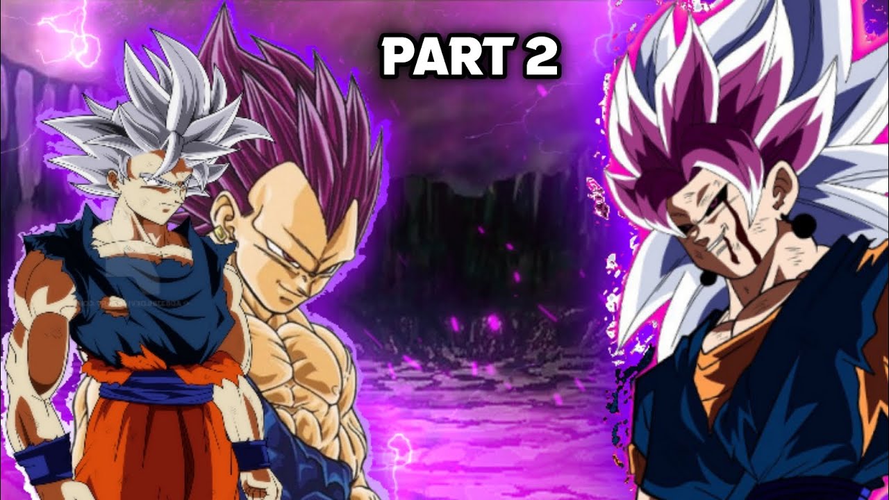 Demon vegito timeline fight Goku(Tui) and Vegeta Ultra ego Part 2 🤯 ...