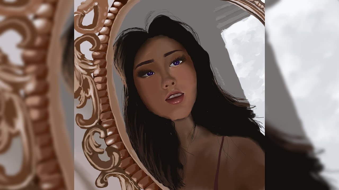 Krita Timelapse- Reflection - YouTube