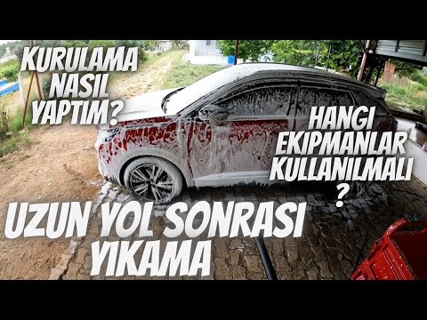 UZUN YOL SONRASI DIŞ YIKAMA BOL KÖPÜKLÜ PEUGEOT 3008 GT