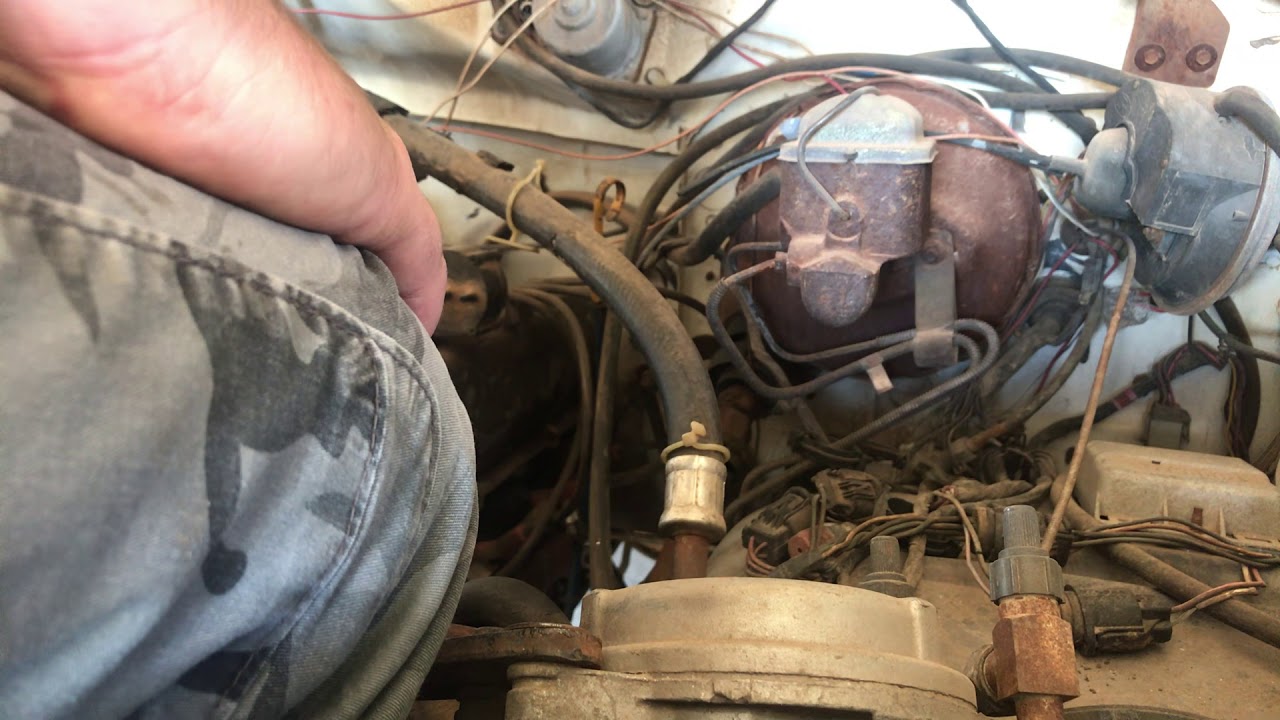 Getting fuel line away from headers - YouTube