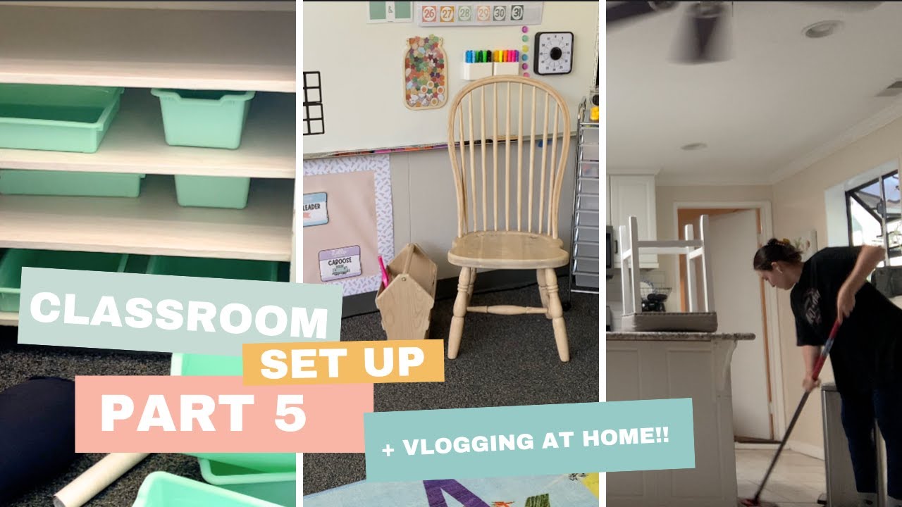 Classroom Set Up Part 5 | Vlogging at home, Library, Organization ...