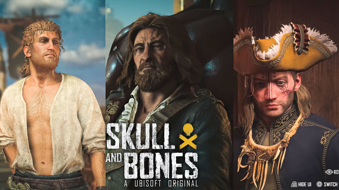 All Characters in SKULL AND BONES [4K 60FPS-UHD] No Commentary - YouTube