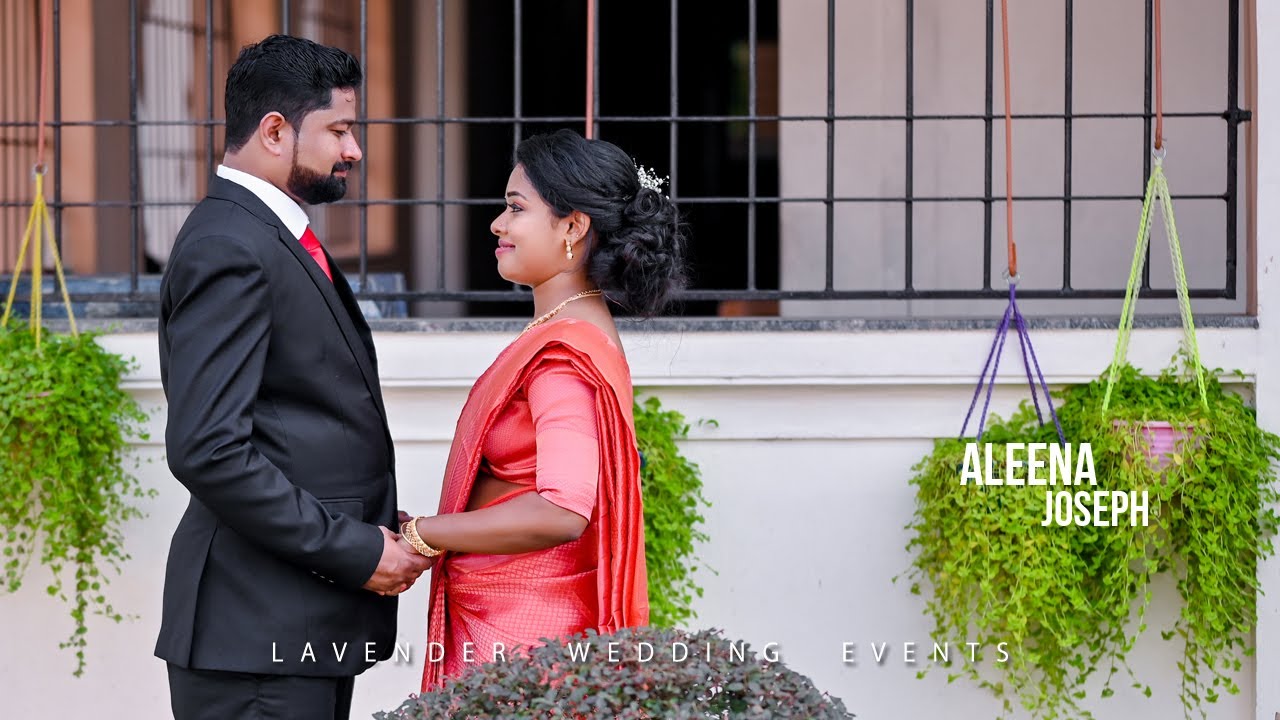 Kerala Christian Wedding Highlight JOSEPH & ALEENA | TEAM LAVENDER ...
