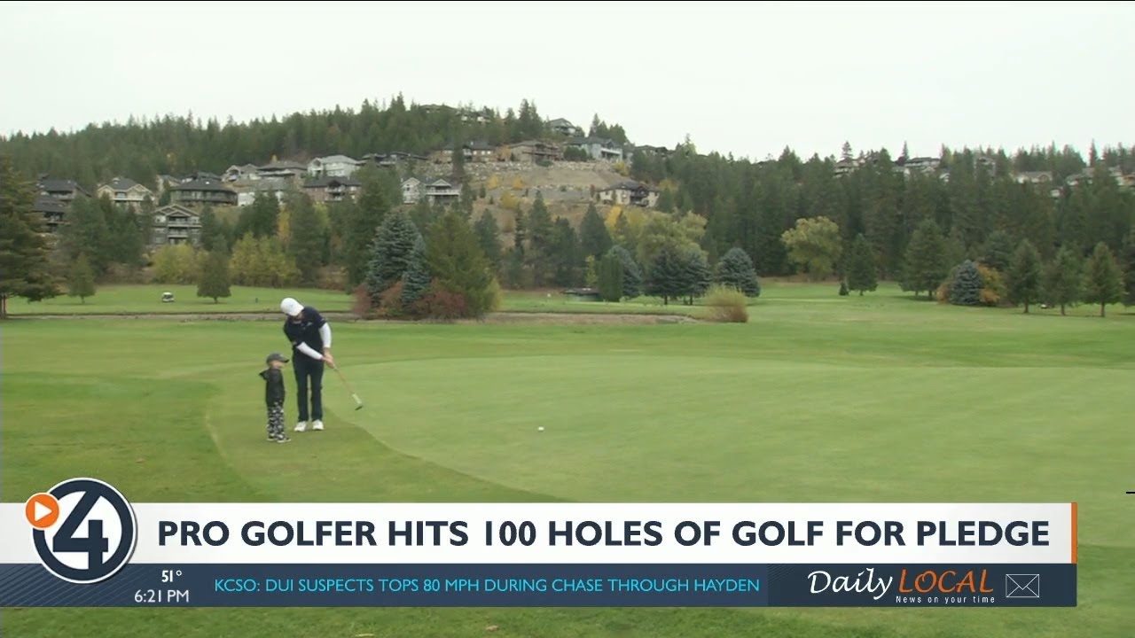 Local golf pro hits 100 holes to raise money for families of fallen ...
