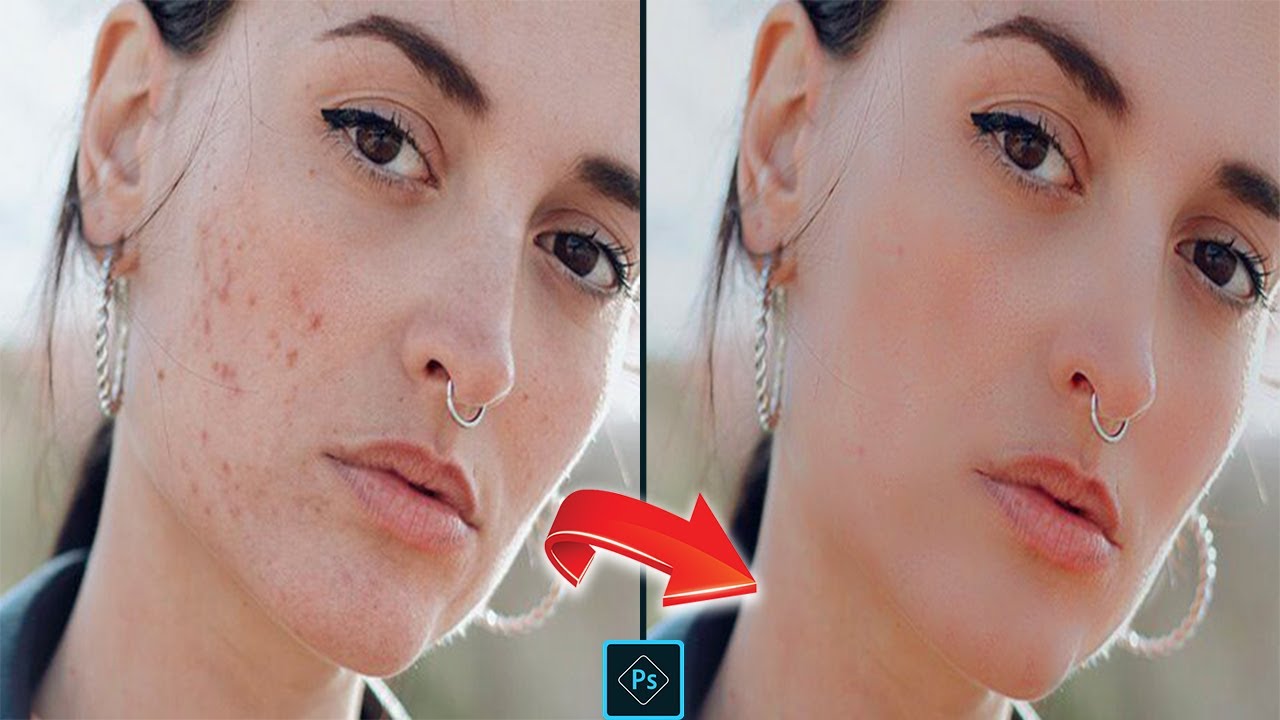 Smoth Face And Clean Skin With Photoshop - YouTube