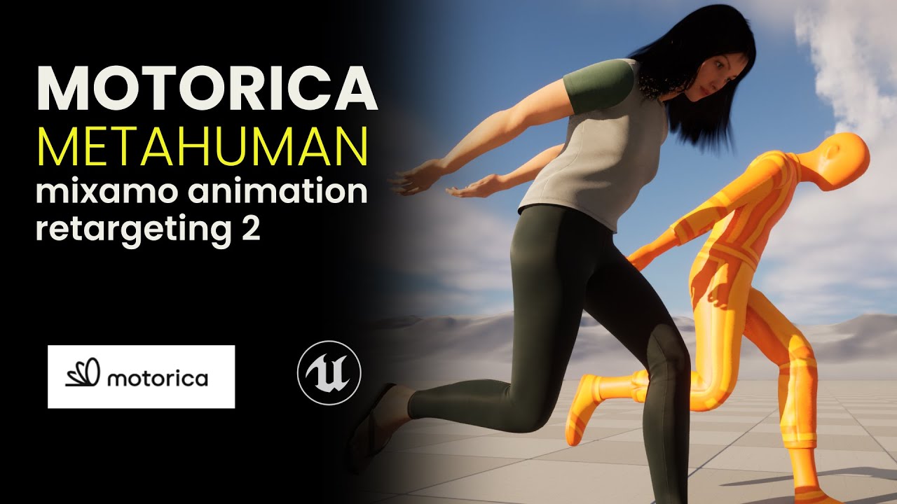 Motorica a Metahuman con Mixamo Animation Retargeting 2 - YouTube