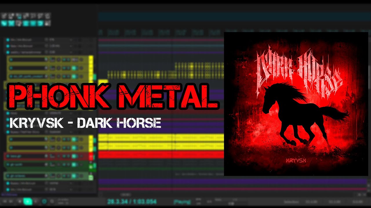 Phonk Metal [KRYVSK - Dark Horse] - YouTube
