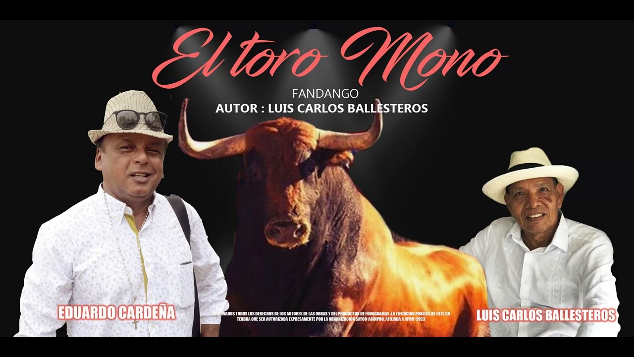 EL TORO MONO REMIX (BANDA)-EDUARDO CARDEÑA - YouTube
