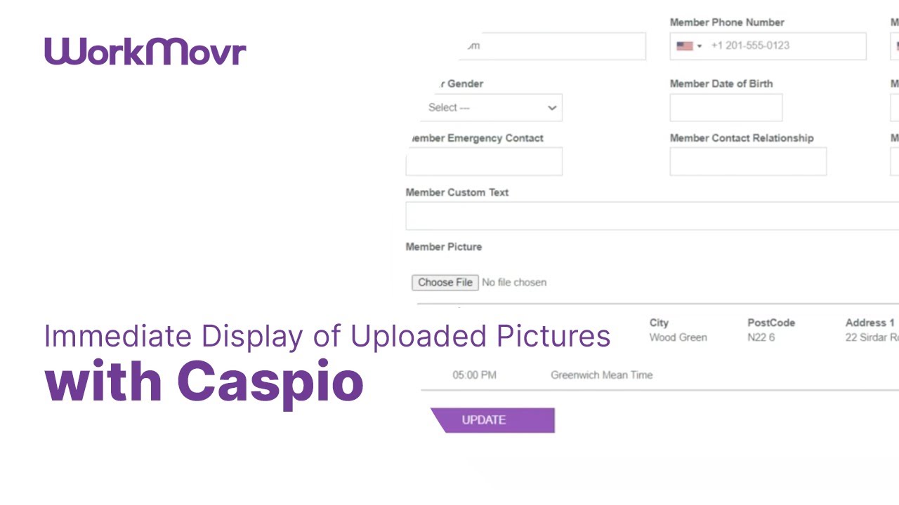 Immediate Display of Uploaded Pictures with Caspio - YouTube