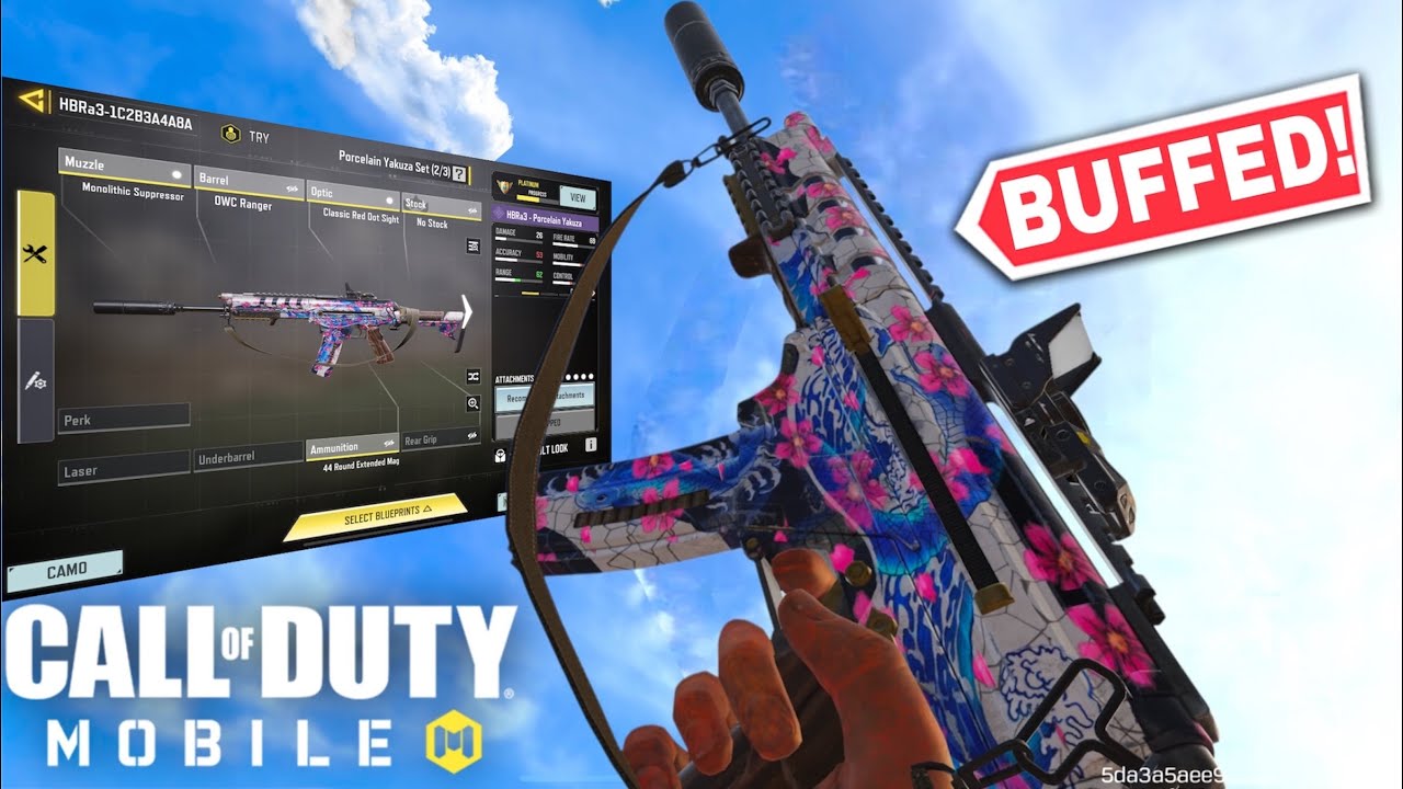 The *New* BUFFED HBR Nuked A Content Creator in Cod MOBILE.. - YouTube