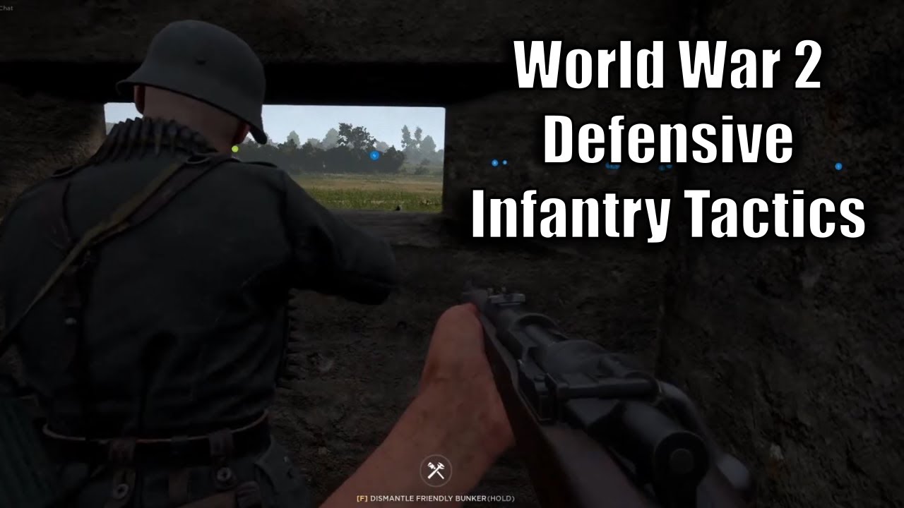 World War 2 Defensive Infantry Tactics - YouTube