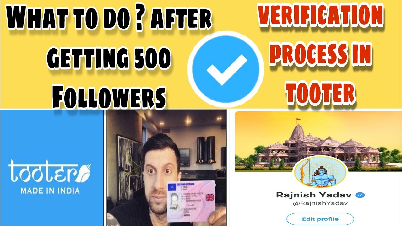 How to verify your account on Tooter? | Get Pro account on tooter only ...