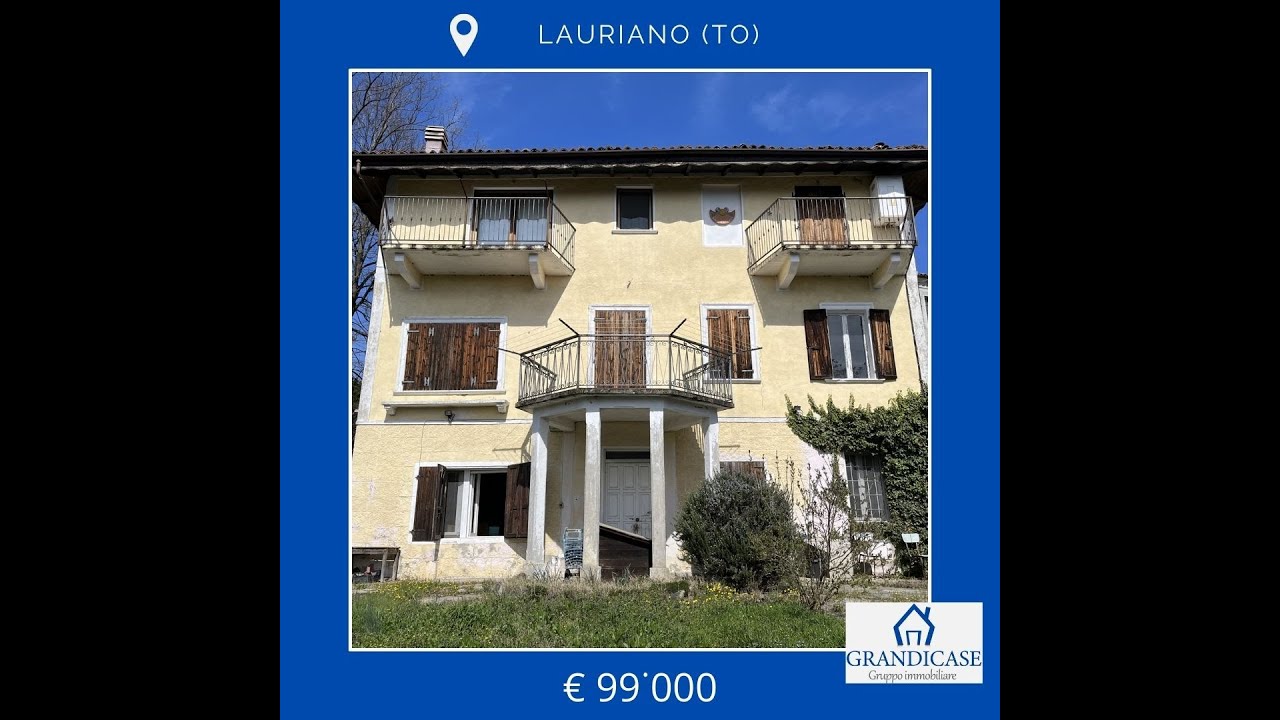Lauriano - VILLA LA PIETRA una splendida vista - YouTube