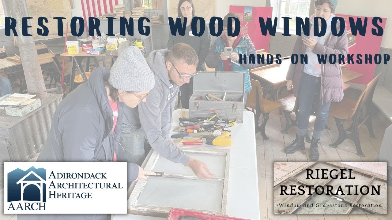 Wood Window Workshop: Glazing & Painting (3/3) - YouTube