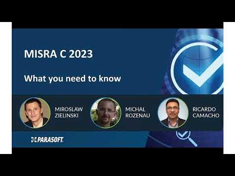 MISRA C 2023 What You Need to Know - YouTube