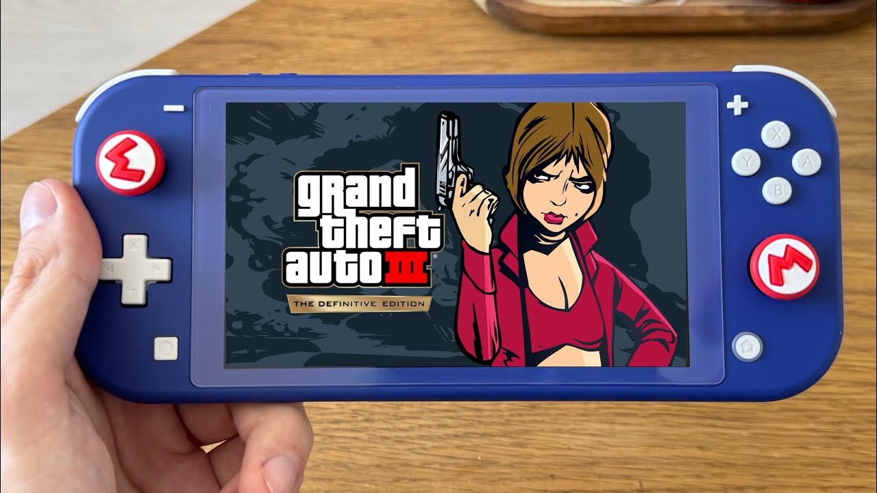 Grand Theft Auto 3 (GTA) Definitive Edition / Nintendo Switch Lite ...