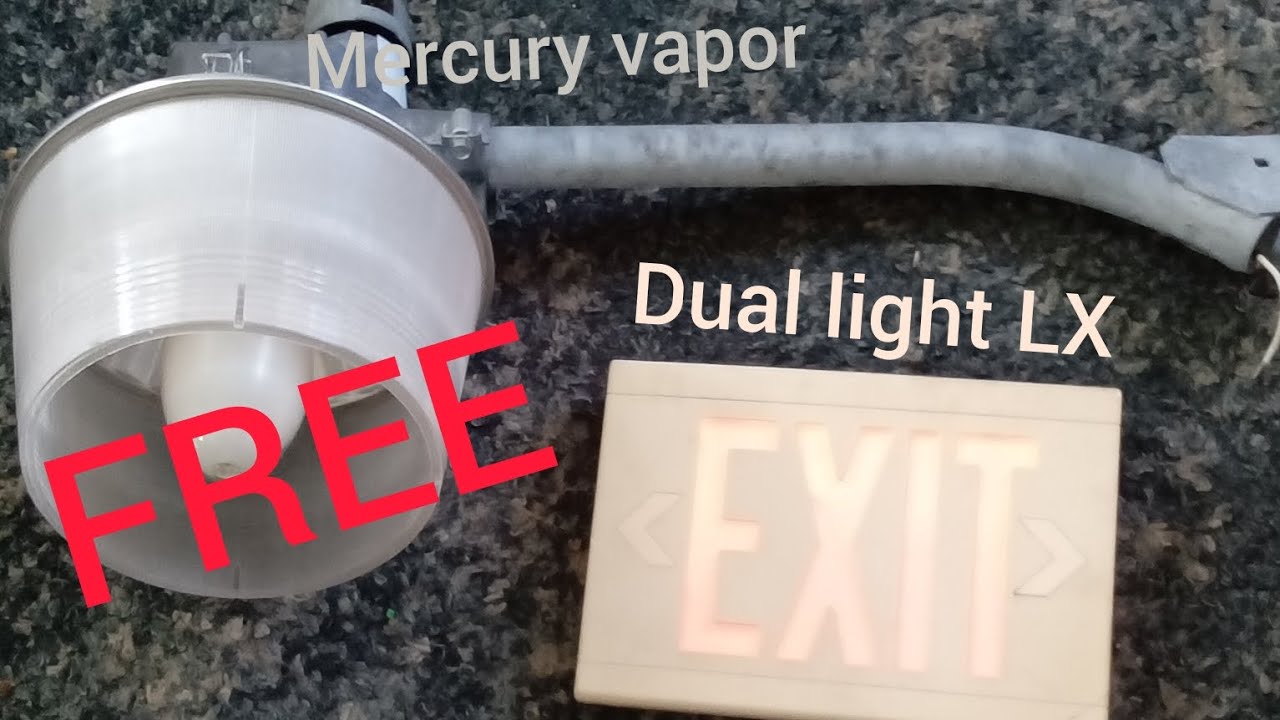 free dual Lite LX and mercury vapor light - YouTube