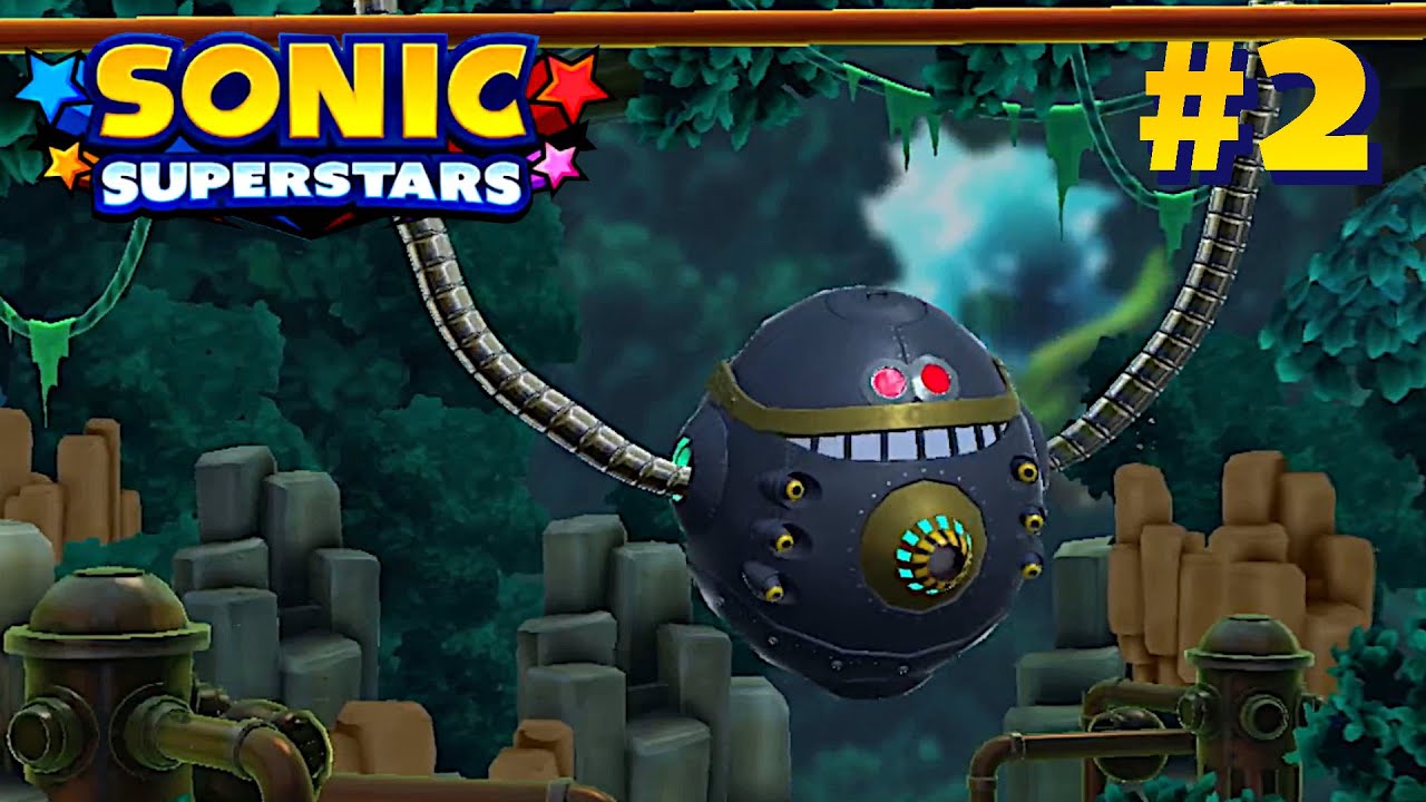 Pole-Dancing, Monkey Robot - Sonic Superstars - YouTube