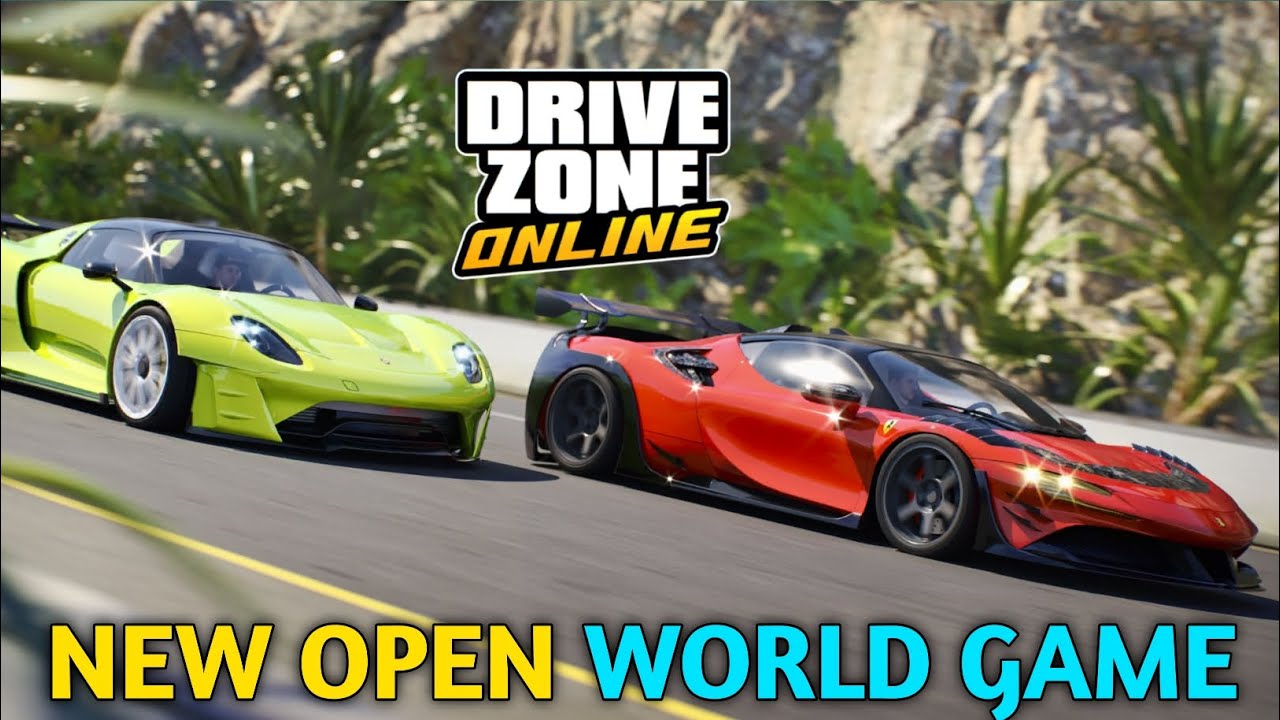 DRIVE ZONE ONLINE NEW OPEN WORLD GAME | DRIVE ZONE ONLINE #1 - YouTube