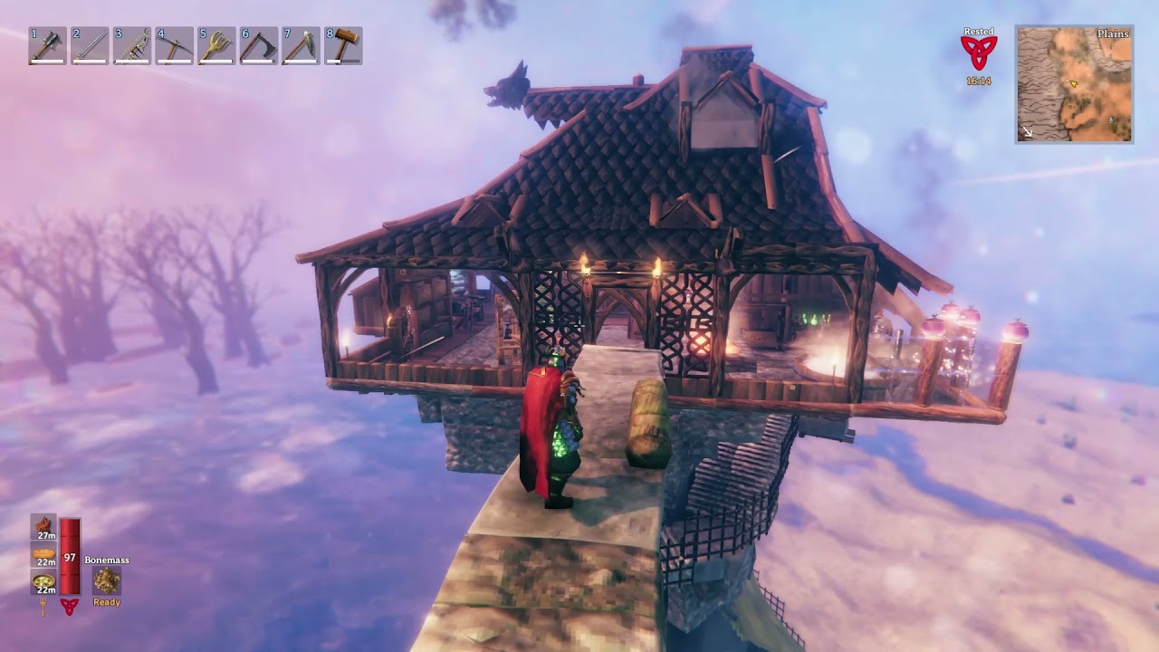 Valheim - Two Towers in the Plains - YouTube