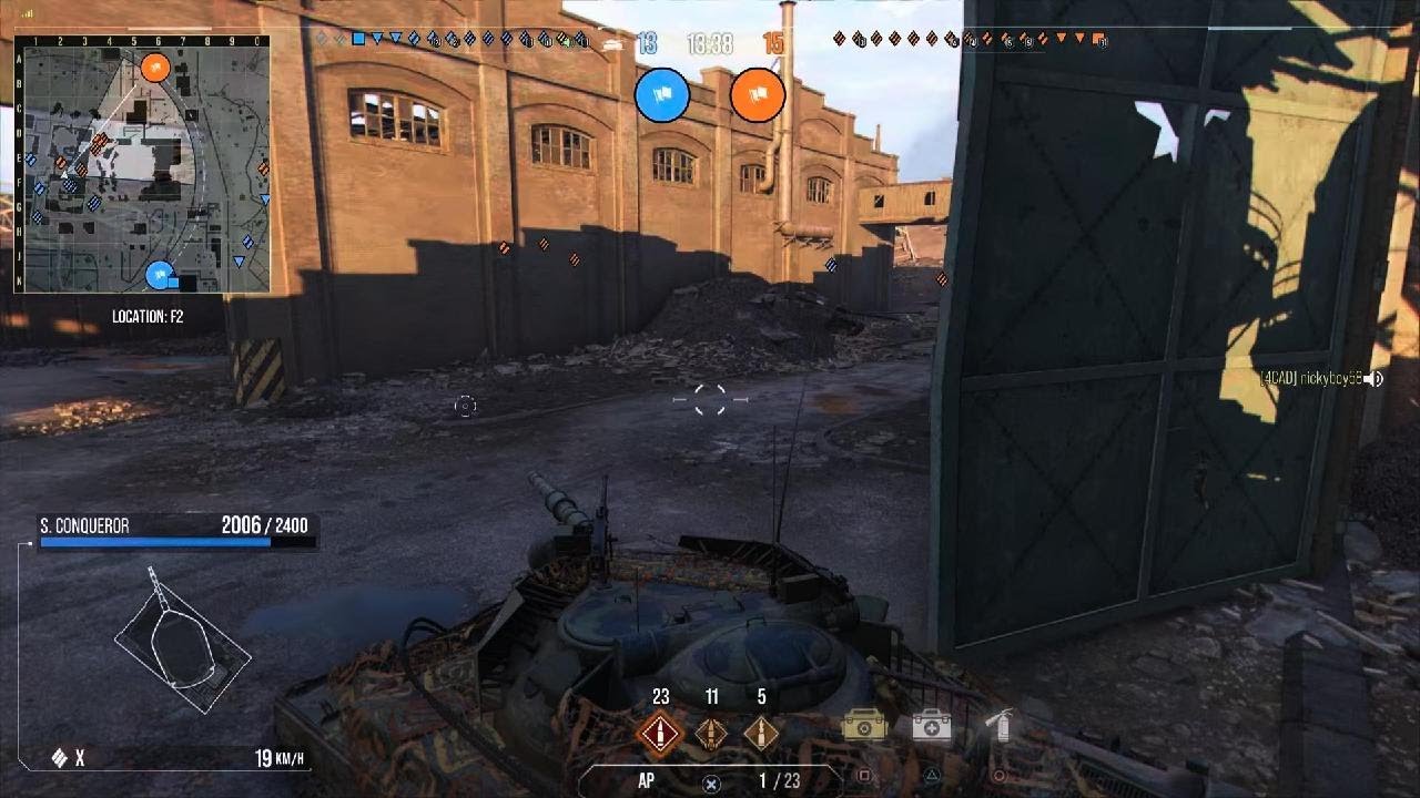World of Tanks Super Conqueror Map Pilsen - YouTube