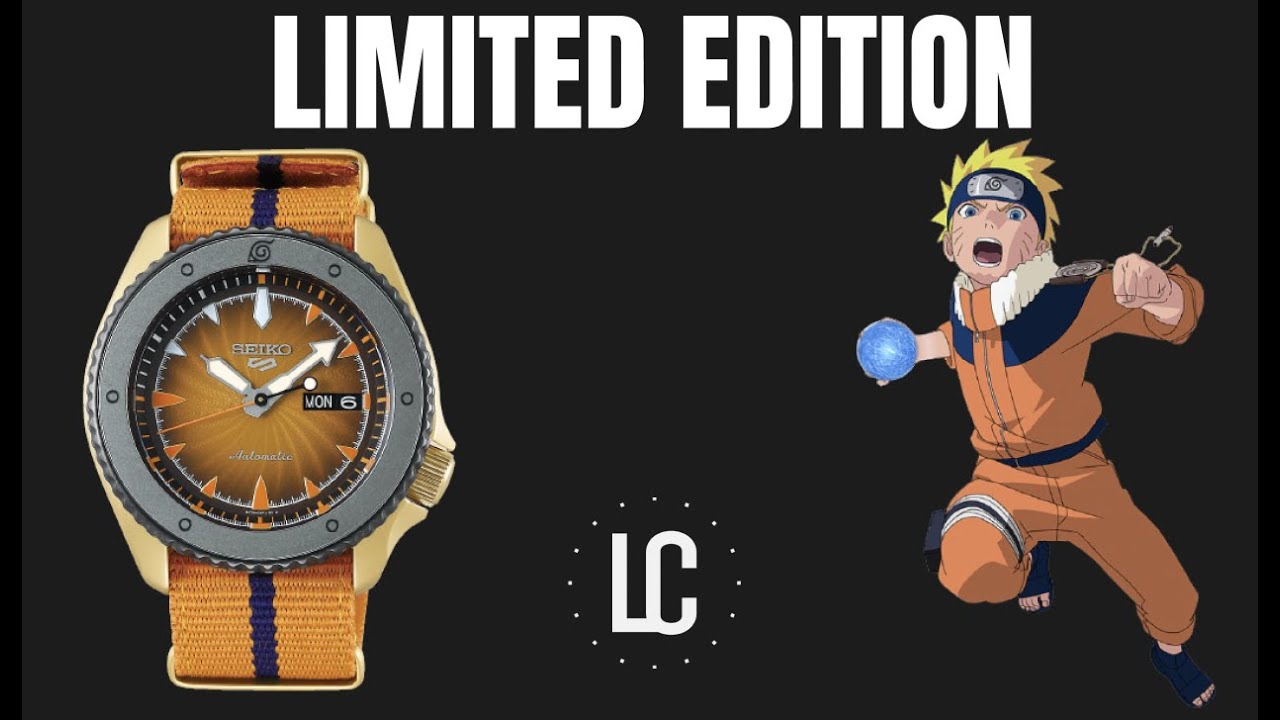 Les montres de Naruto X Seiko 5 Sport - YouTube