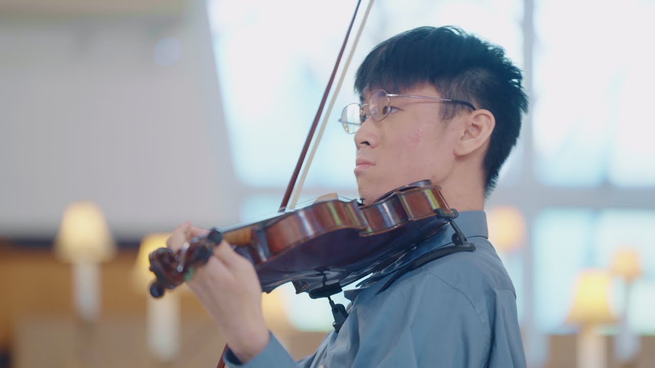 Joab Chan Mozart Violin Concerto in A major 1st movement KV 219 - YouTube