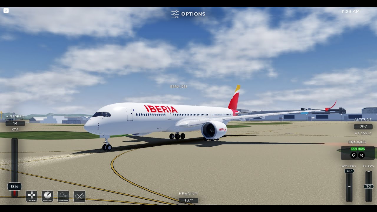 Project Flight | Airbus A350 Iberia Airlines | Full flight Gatwick ...