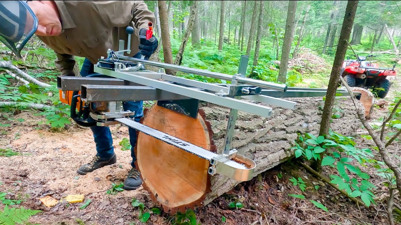 Alaskan Milling Giant Log for Hanging Coffee Table. No Floor Space in ...