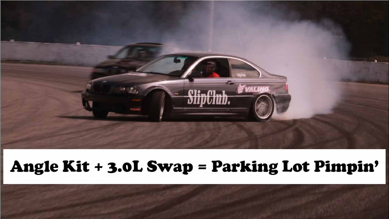 E46 FDF Angle Kit Install 3 0L Swap YouTube