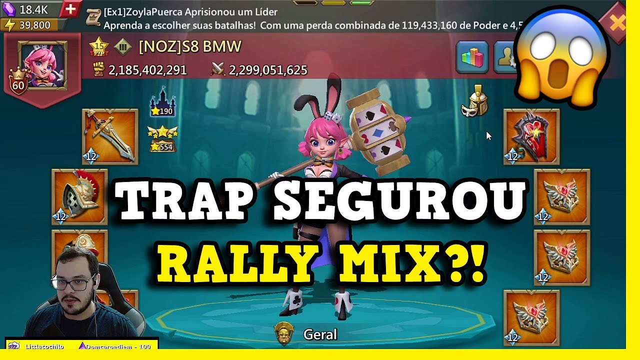 S8 BMW ABRIU EM TRAP DE 40M DE TROPAS! Lords Mobile - YouTube