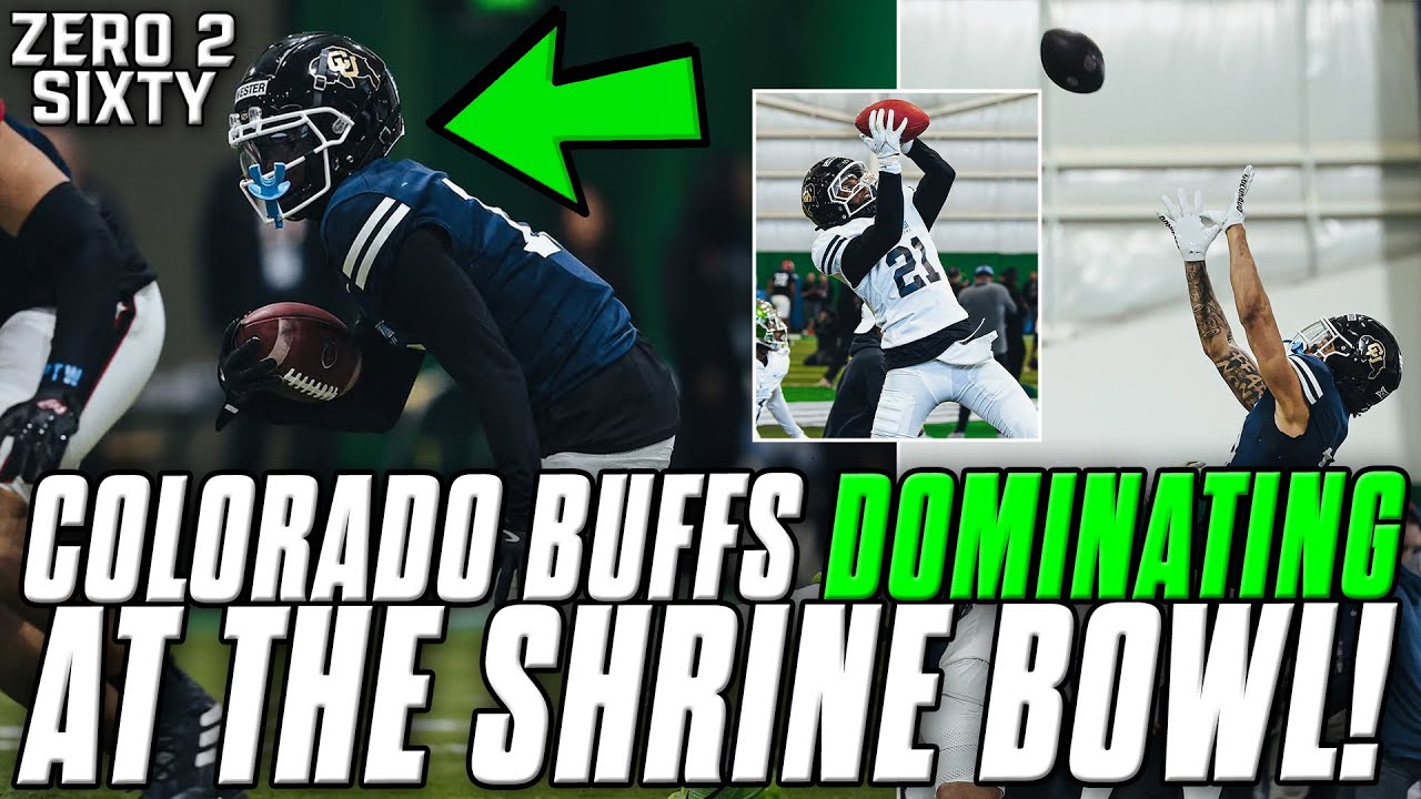 Colorado Buffs DOMINATING At The Shrine Bowl! | Zero 2 Sixty - YouTube
