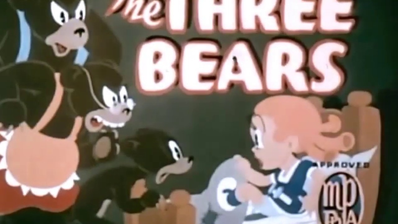 cartoon Classic-The Three Bears 1935 - YouTube