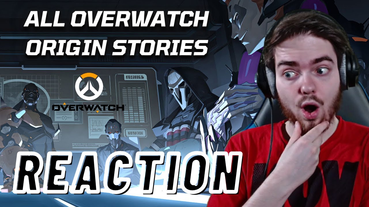 ALL OVERWATCH ORIGIN STORIES! | New Overwatch Player REACTION - YouTube