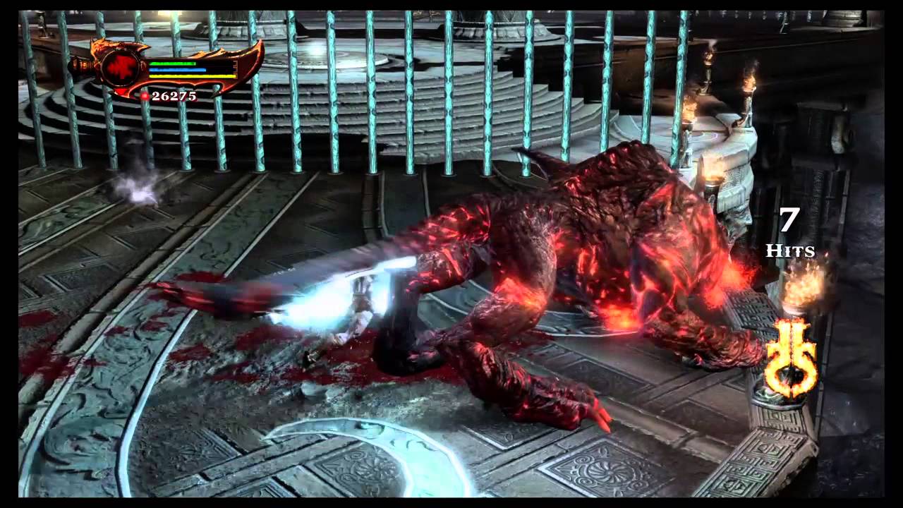 God of War® III chaos mode cerberus - YouTube