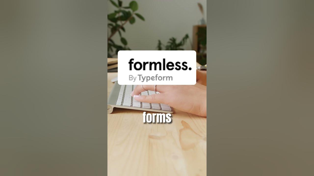 Formless by Typeform: Best AI forms yet. - YouTube