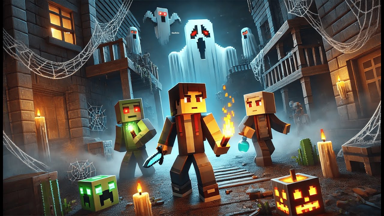🔥 Minecraft Horror LIVE with Friends 👻 | Scary Adventures & Creepy ...