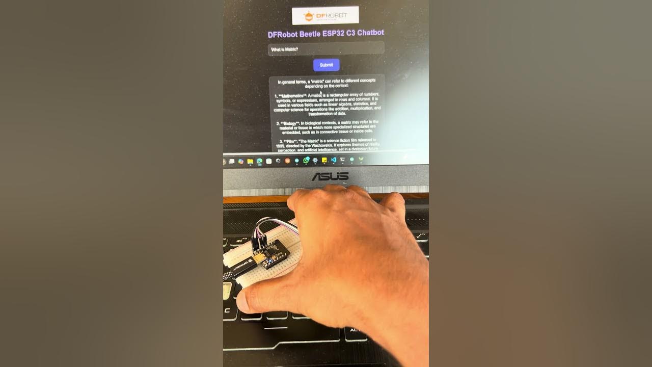MIND-BLOWING ESP32 Projects Using ChatGPT #dfrobot #Beetle esp32 c6 #wioterminal #seeedstudio ...