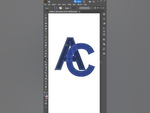 Quick Adobe Illustrator Tips : Overlapping Typography Text Effect ...