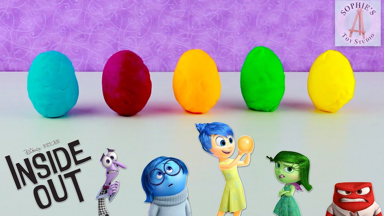 Disney Pixar Inside Out Surprise Eggs! - YouTube