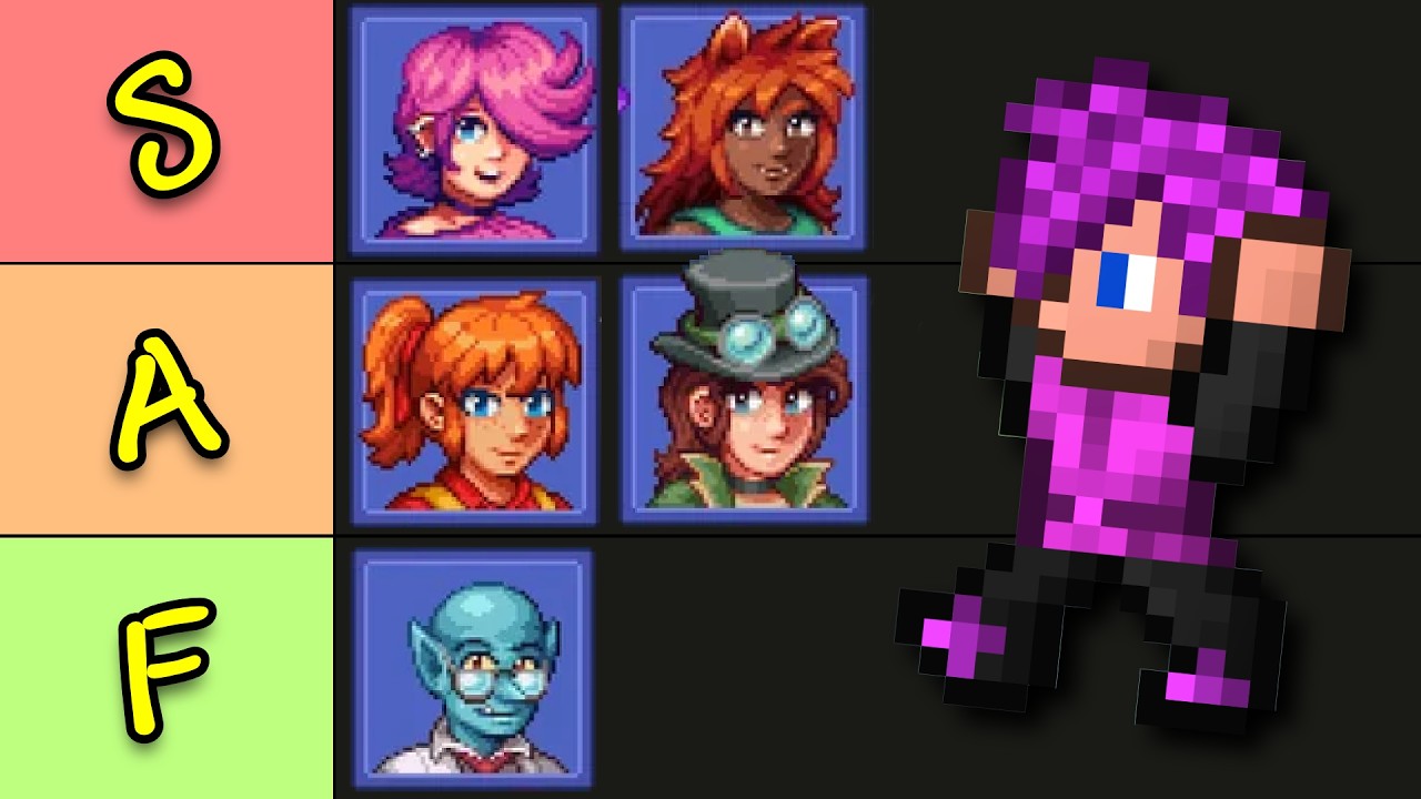I Ranked EVERY Terraria 1.4.5 NPC Portrait... - YouTube